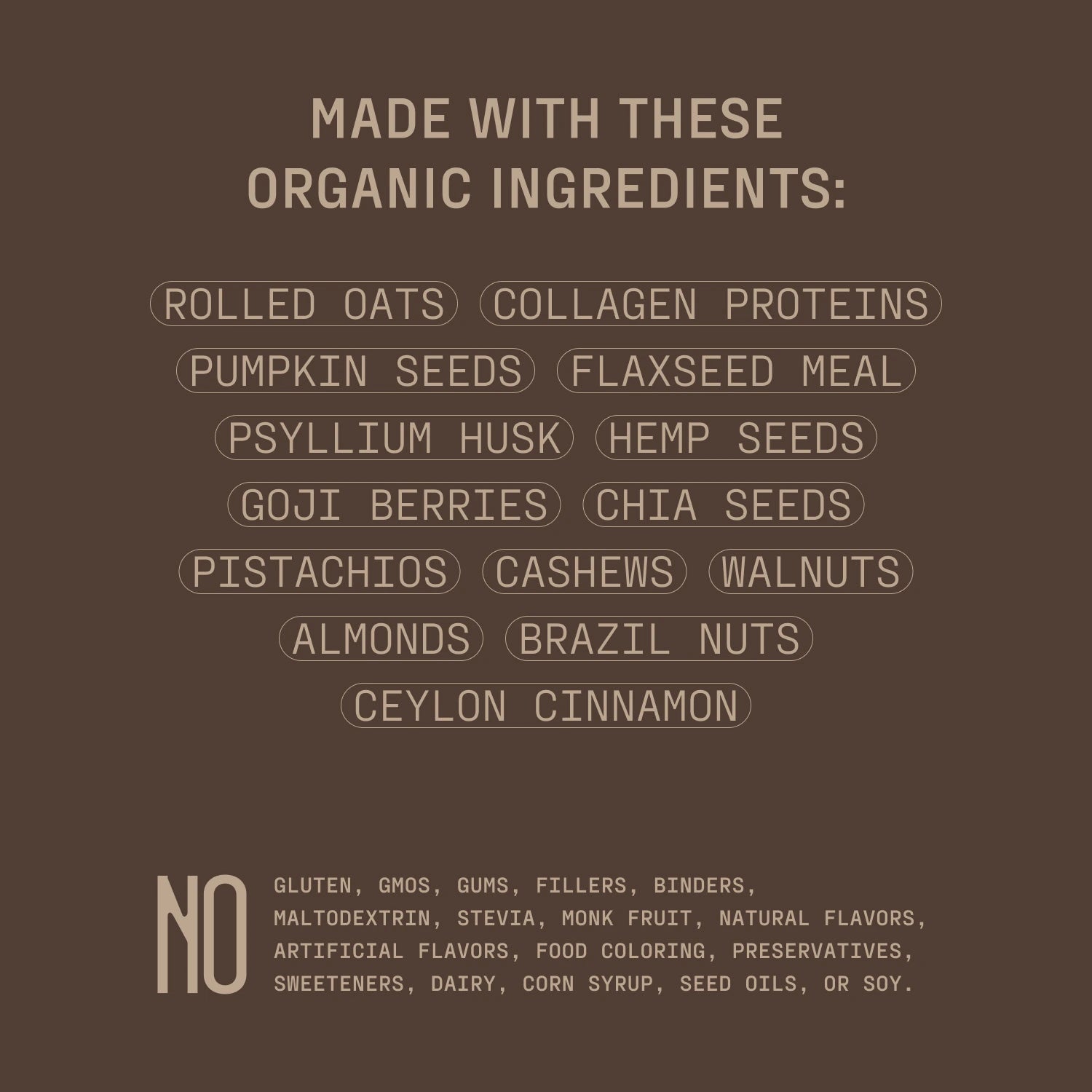 Powersludge: Organic Superfood Oatmeal with Collagen Protein